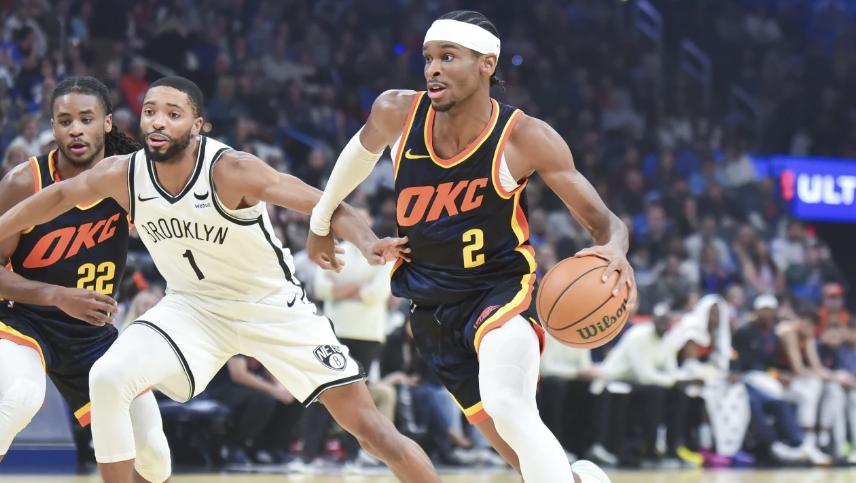 Thunder beat Nets to extend winning streak to 4 games