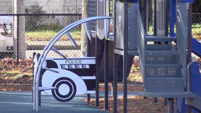 Playground dedicated to fallen Yarmouth Police Sgt. Sean Gannon