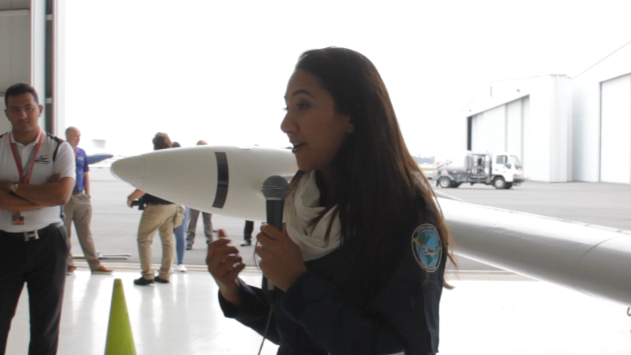 Female pilot attempting to circle globe, inspire aviation careers ...