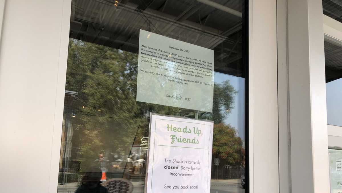 Shake Shack in Sacramento temporarily closed due to positive COVID-19 case