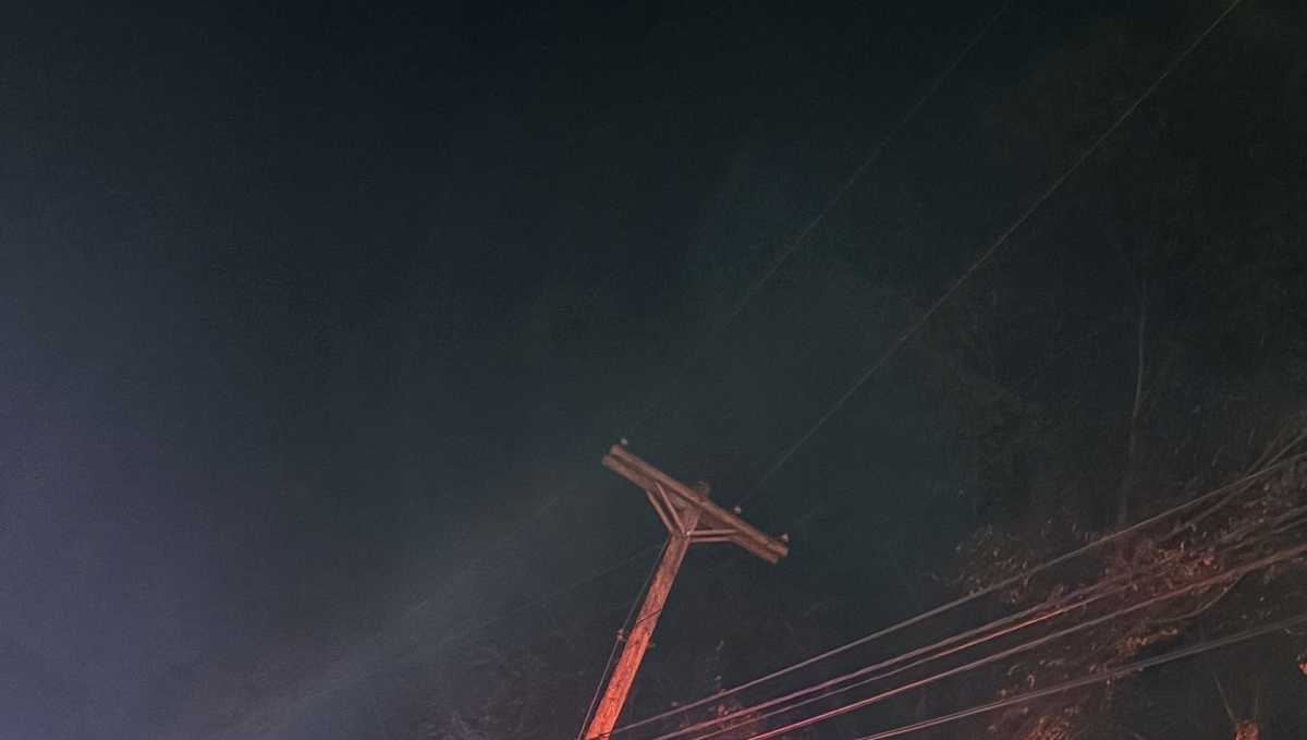 Crews working to reopen road after fallen utility pole blocks Shaler ...