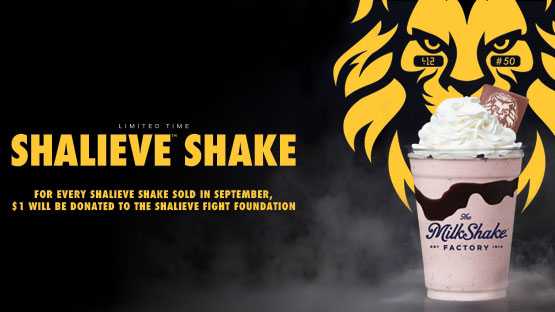 Milk Shake Factory announces 'Shalieve Shake', grand opening pep rally ...