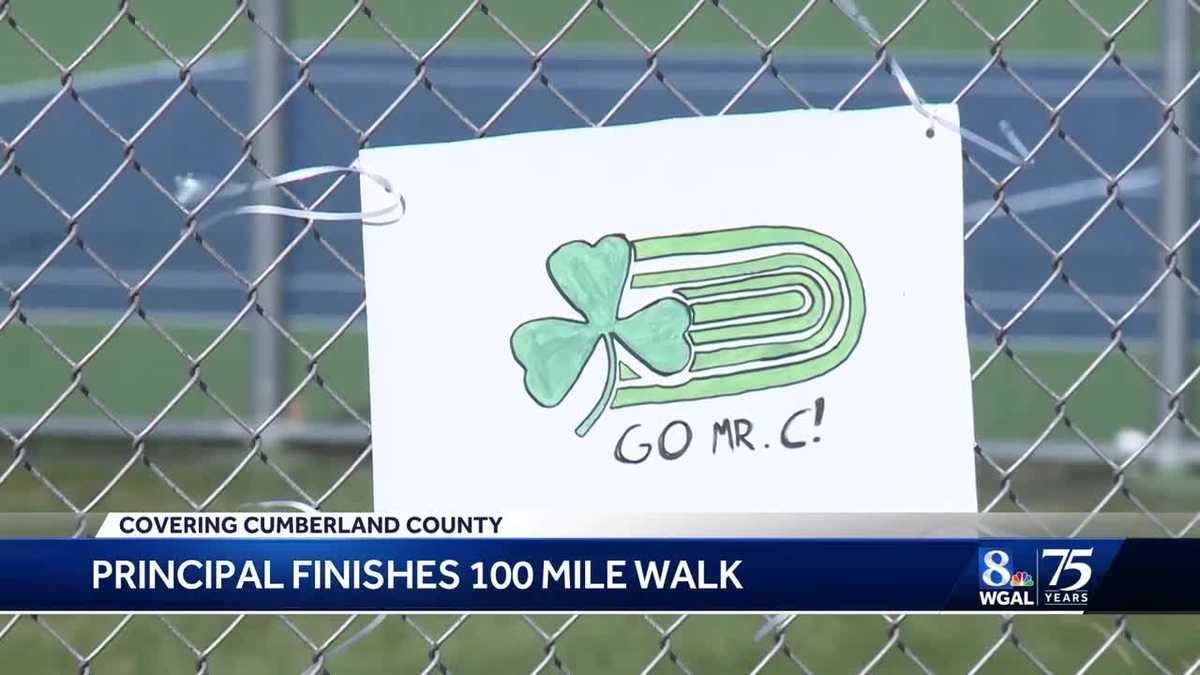 Trinity High School, Pa., principal finishes the Shamrock 100