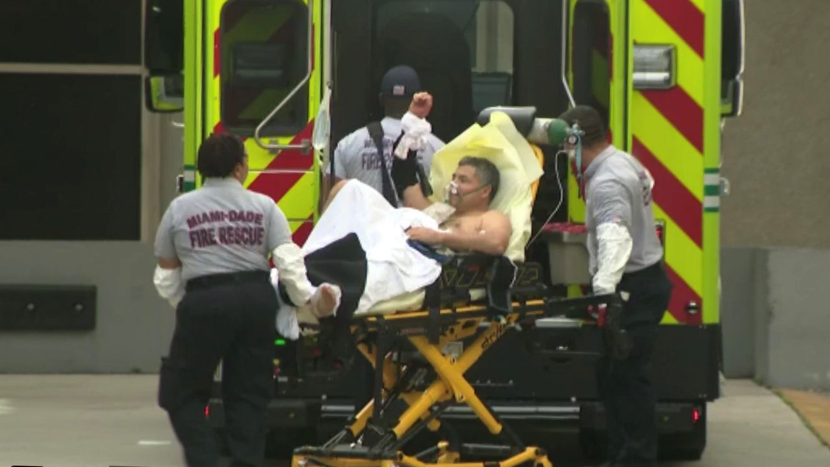 Possible shark attack in Key Biscayne