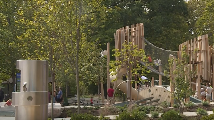 Great Parks officially opens new, $3 million playground at Sharon Woods