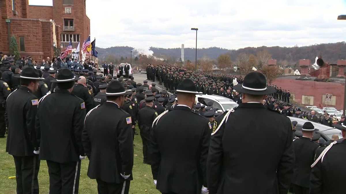 PHOTOS: The funeral procession and service for New Kensington Police ...