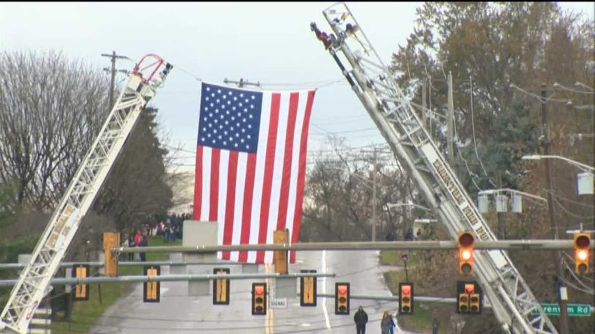 PHOTOS: The funeral procession and service for New Kensington Police ...