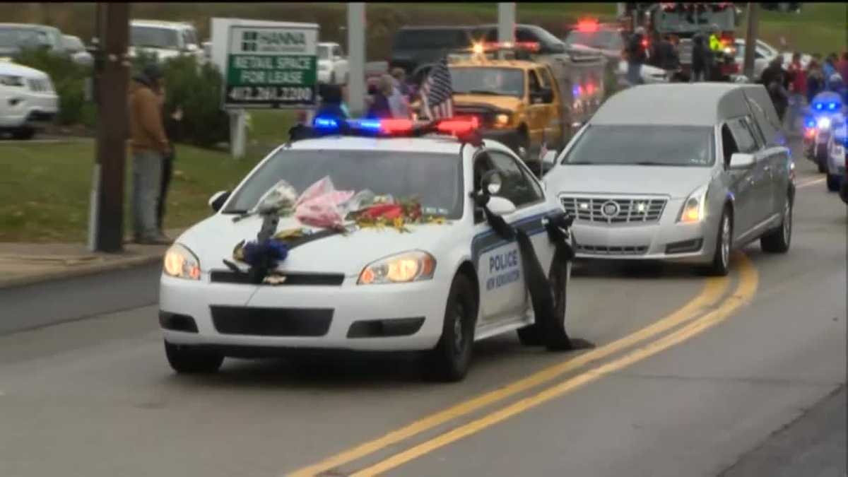 PHOTOS: The funeral procession and service for New Kensington Police ...