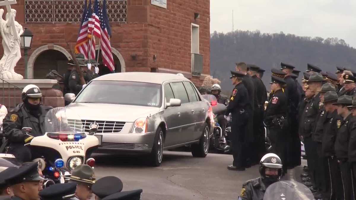 PHOTOS: The funeral procession and service for New Kensington Police ...