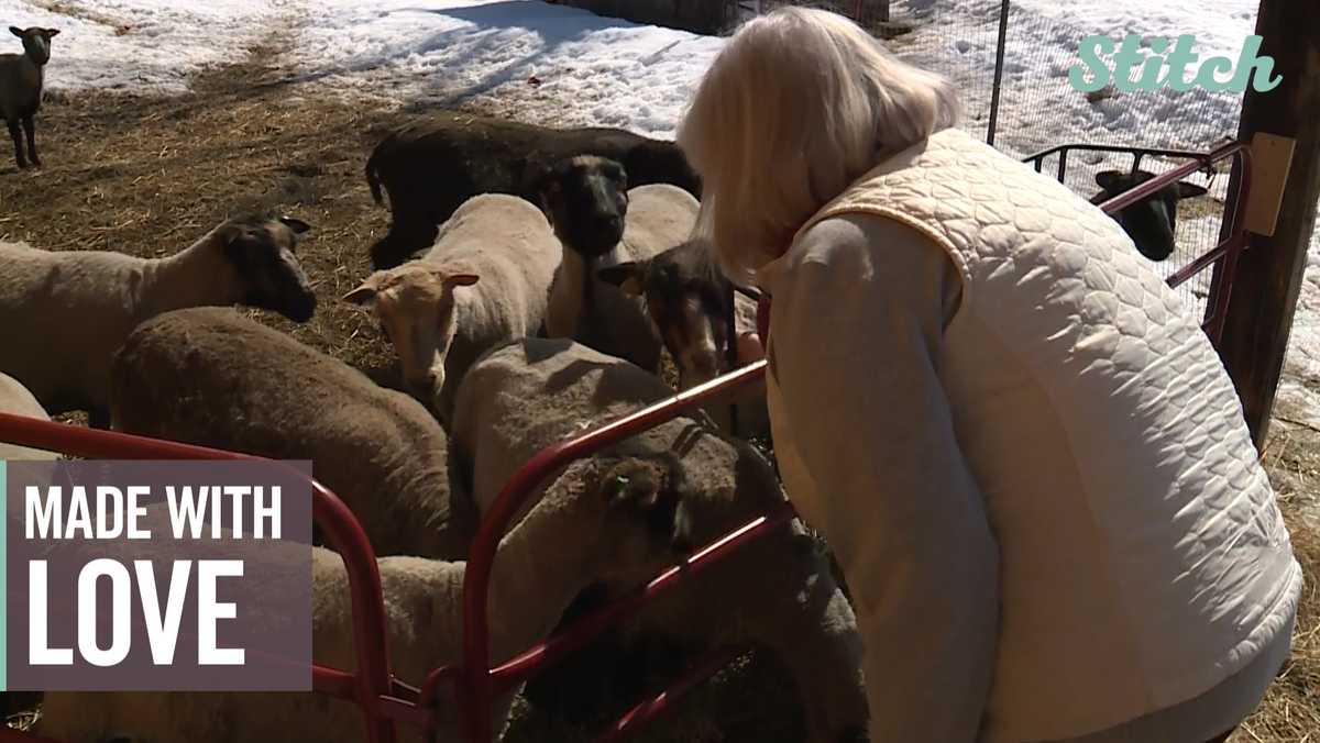 Couple stalls retirement to continue making homemade wool from ...