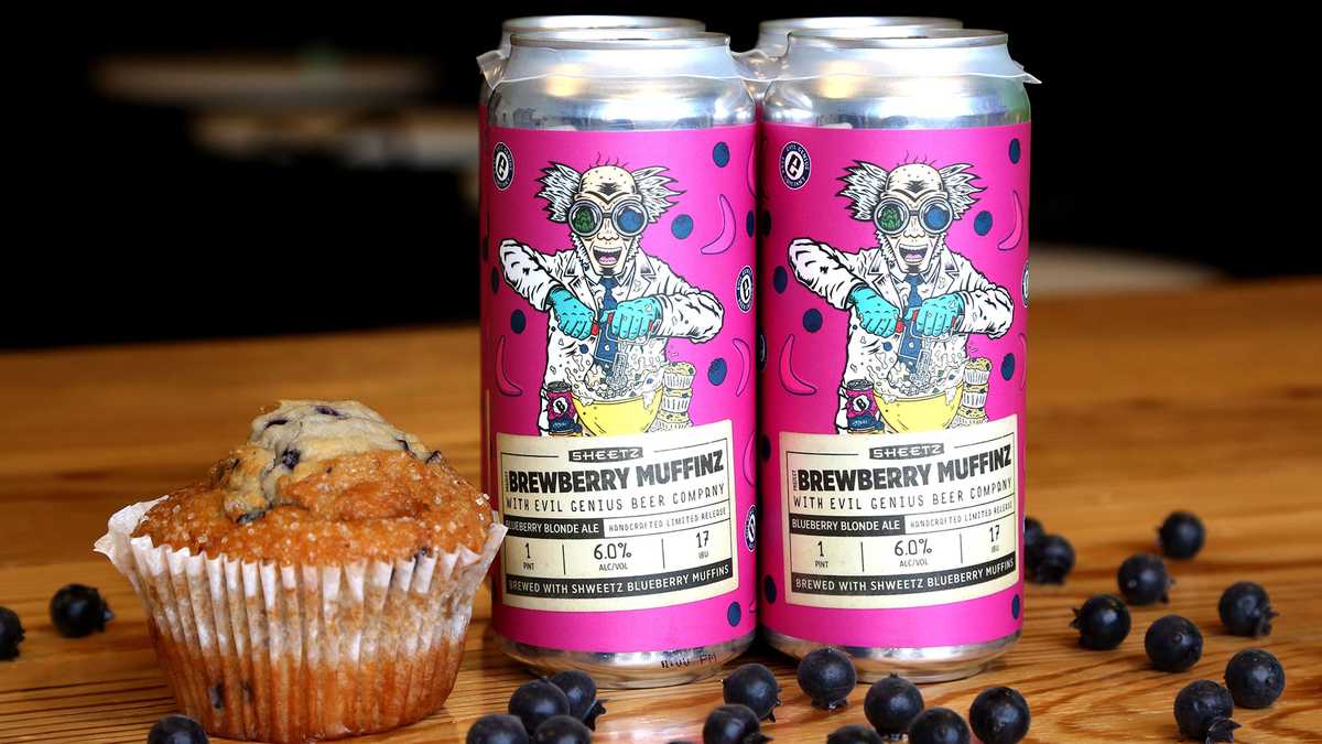 SHEETZ: Project Brewberry Muffinz beer infused with blueberry muffins ...