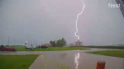 Central Nebraska lightning strike sends six to a hospital