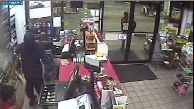 Surveillance Photos Same Man Suspected In 2 Armed Robberies