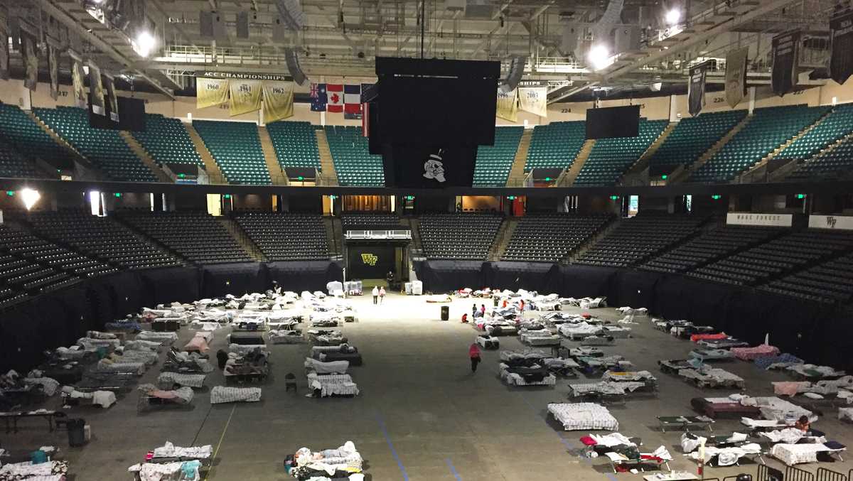More room still available at Red Cross Shelter at LJVM Coliseum