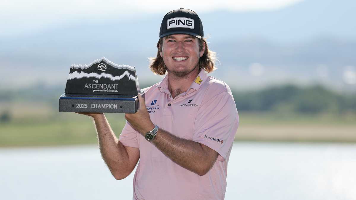 Golfer Neal Shipley wins The Ascendant on Korn Ferry Tour