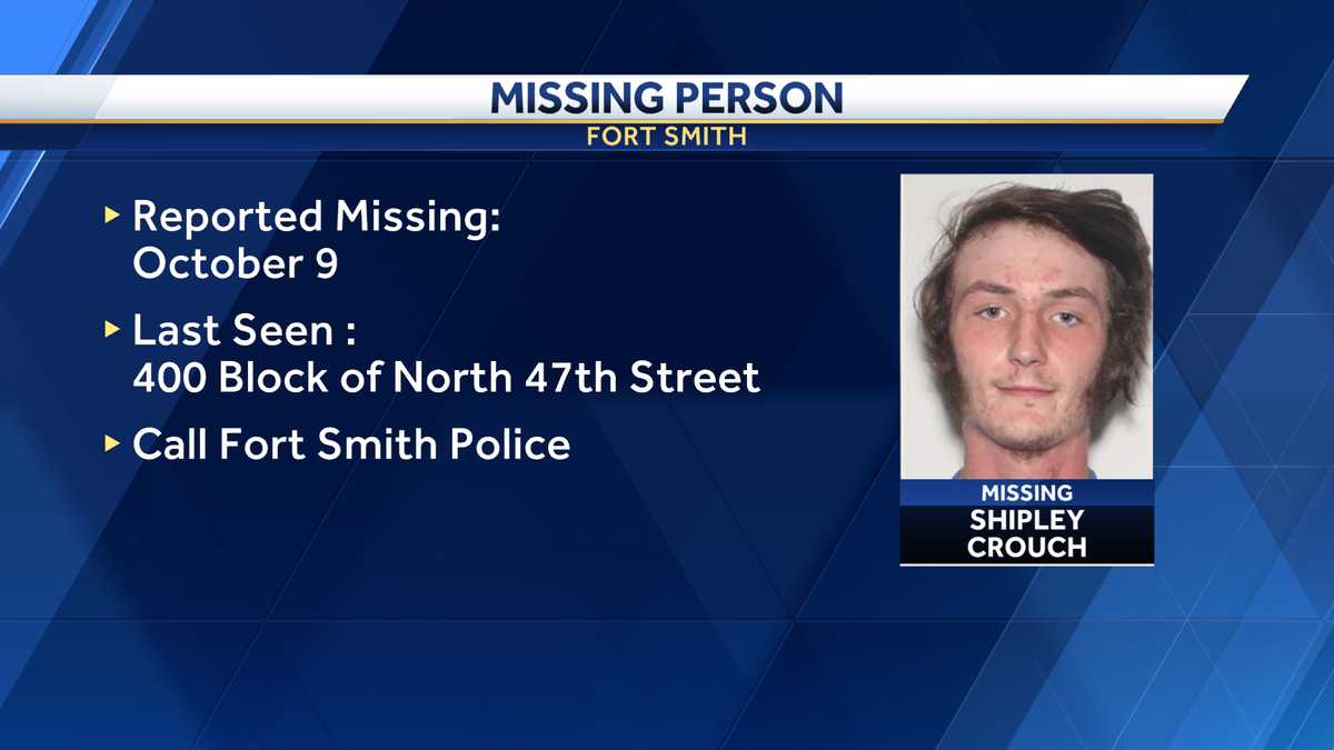 Fort Smith Police find missing man Fort Smith Police find missing man