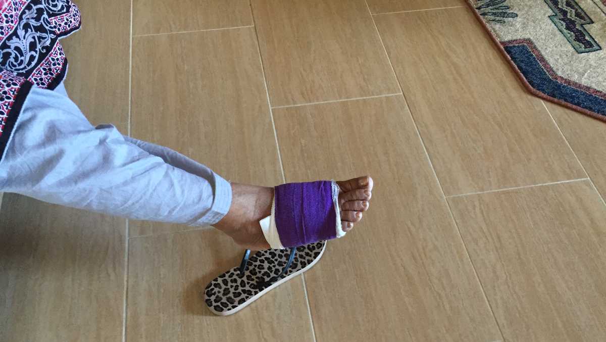 Woman unknowingly shot in foot, shooting ruled an accident