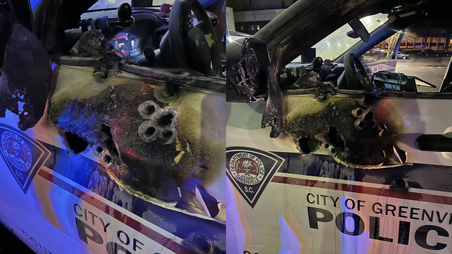 Video shows ambush on police officer; incendiary rounds likely used