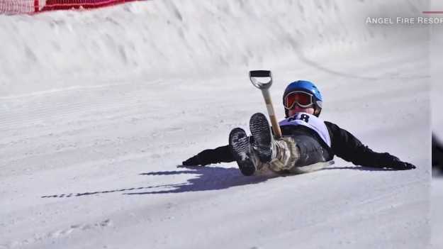Forget the Winter Olympics, check out the World Championship Shovel Races!