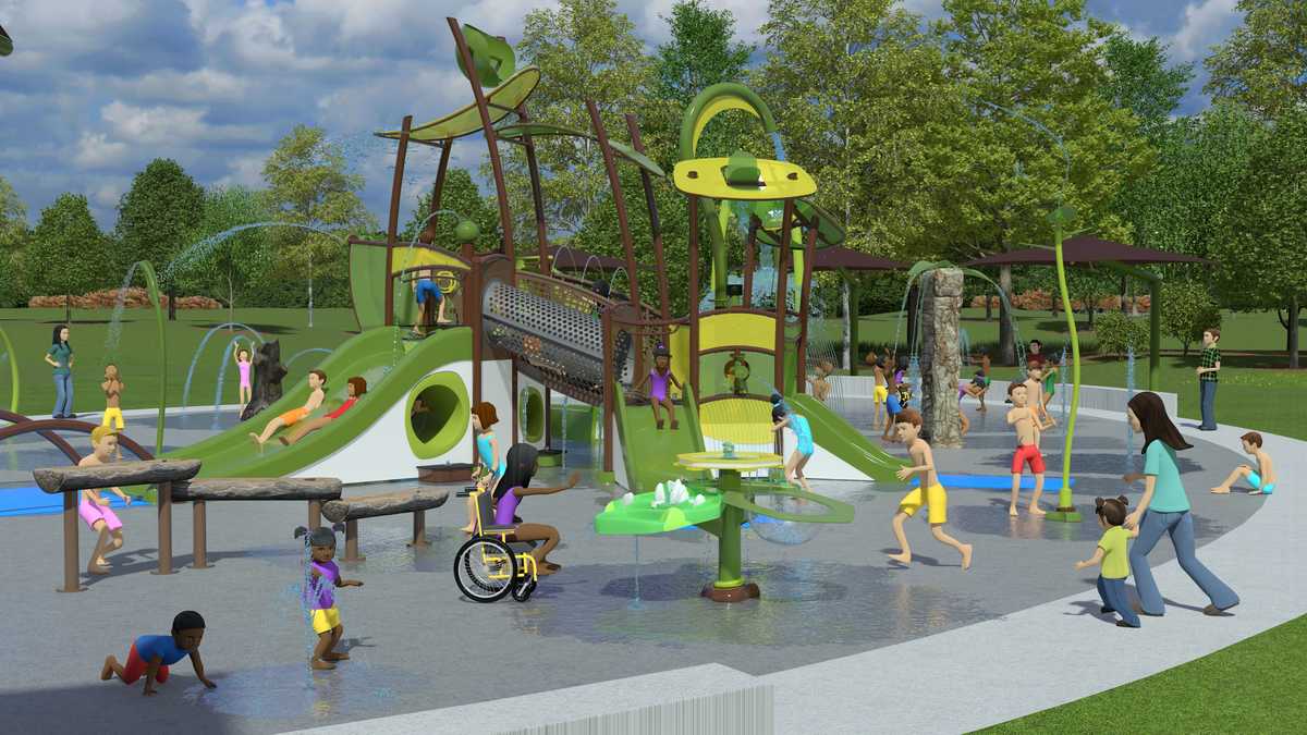 PHOTOS: $1.5 million splash playground coming to West Chester