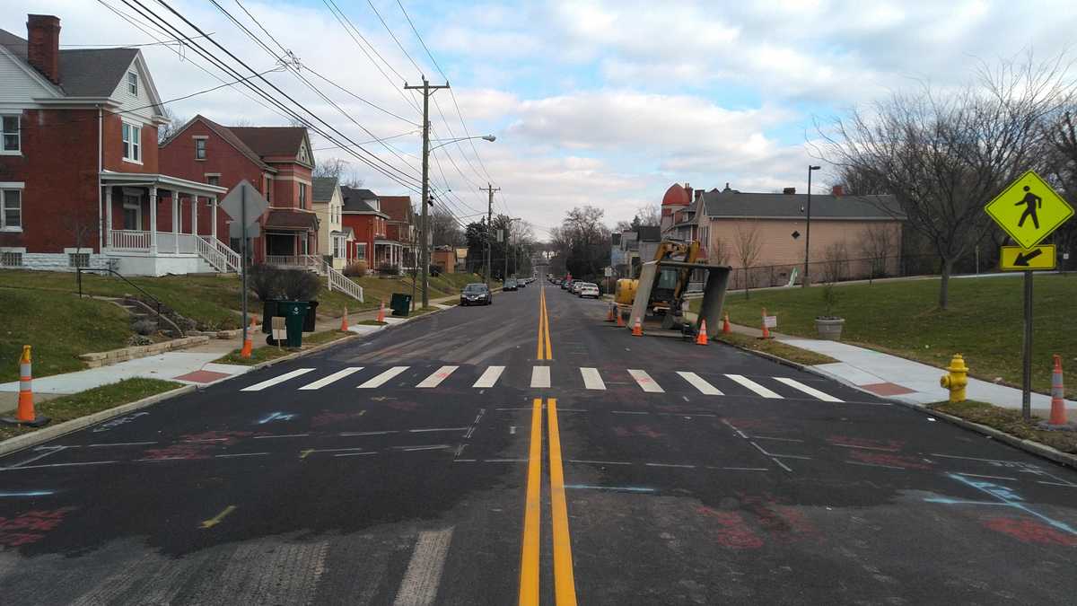 Cincinnati getting its first 'raised' sidewalk to improve pedestrian ...