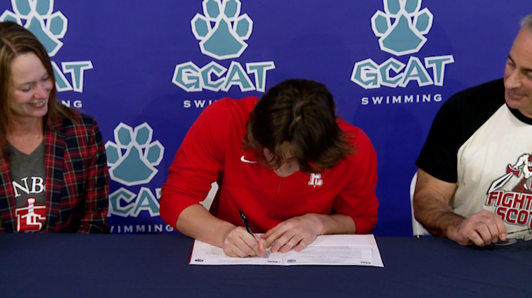 GCAT standout Cade Tysinger puts pen to paper
