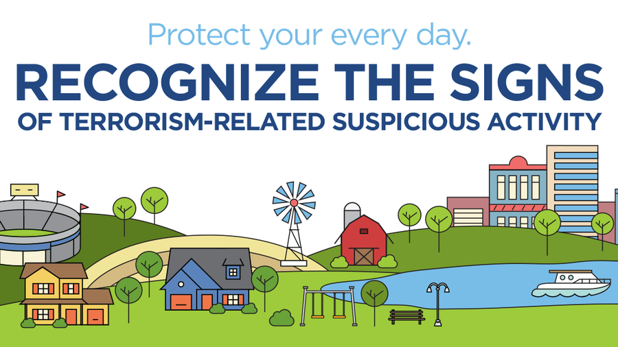 Campaign held to encourage public to be aware of suspicious activity