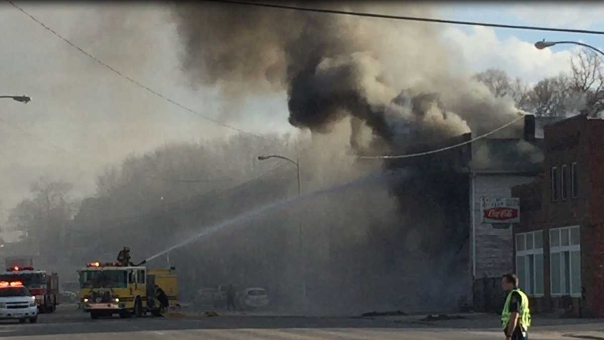 13th Street fire caused from discarded smoking material