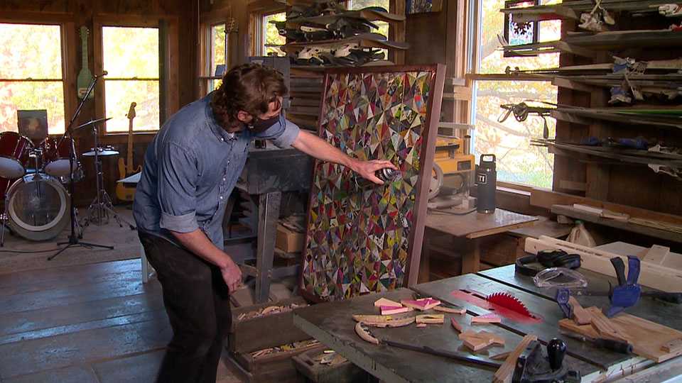 New life for old skateboards in art