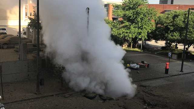 5 injured after underground explosion in downtown Baltimore