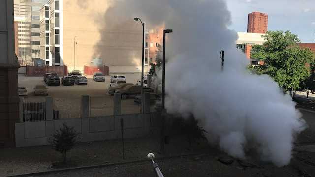5 injured after underground explosion in downtown Baltimore
