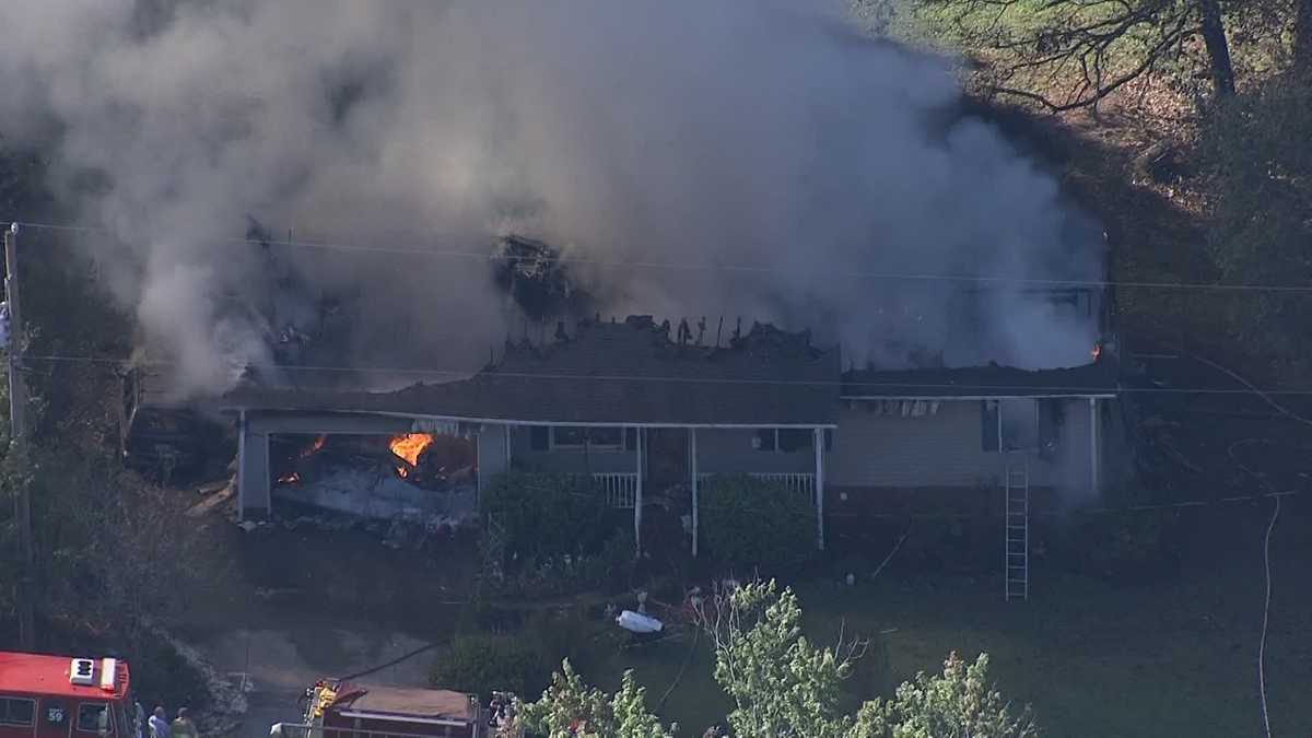 Multiple Anderson County departments respond to large house fire in ...