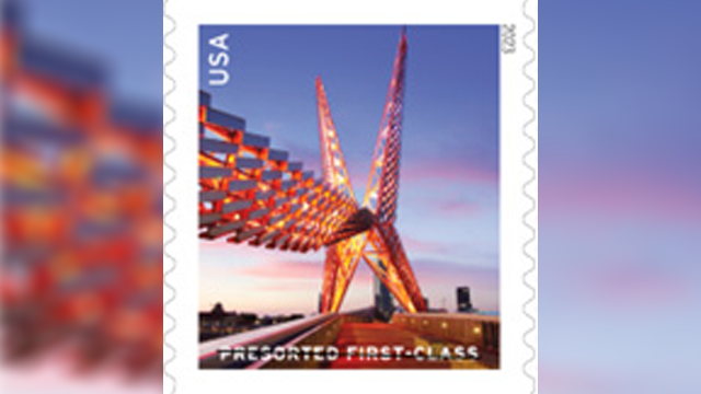 OKC's Skydance Bridge to be featured on US stamp in 2023