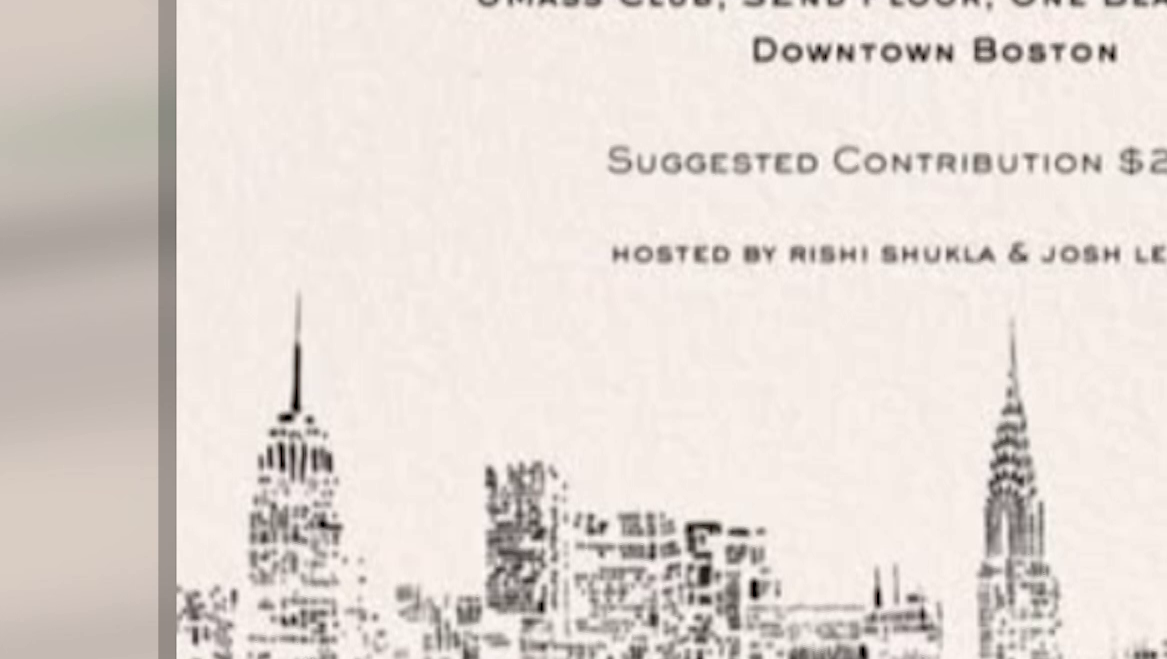 NYC skyline on Kraft fundraiser invite raises eyebrows in Boston