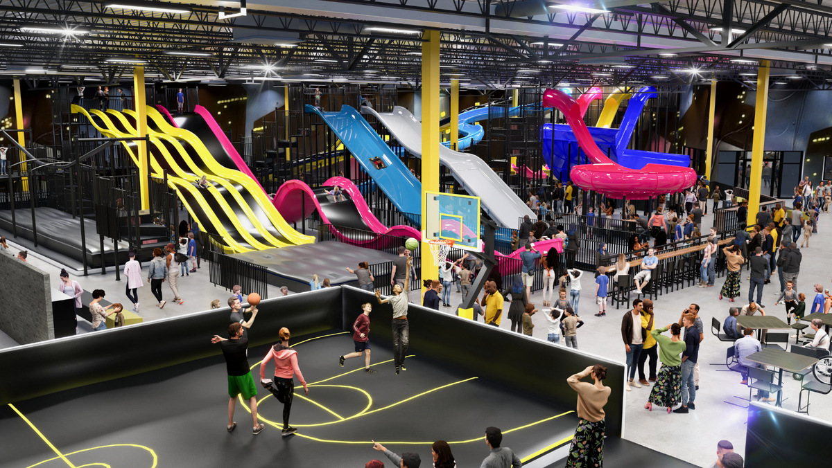 Massive 39,000-square-foot indoor slide park is coming to Cincinnati
