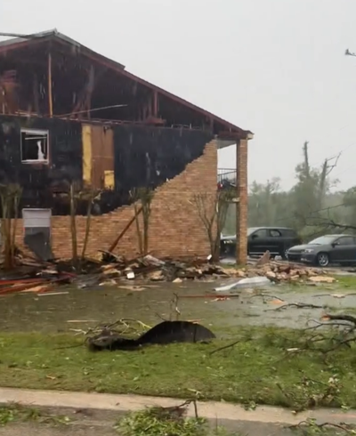 Slidell Louisiana struck by EF-2 tornado