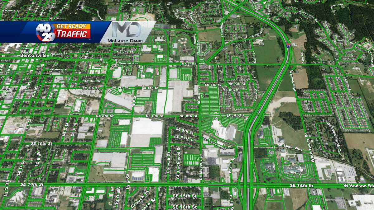 Tracking the traffic impacts of the new Walmart campus