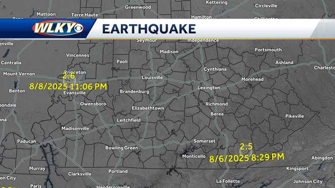 Southern Indiana has small earthquake recorded