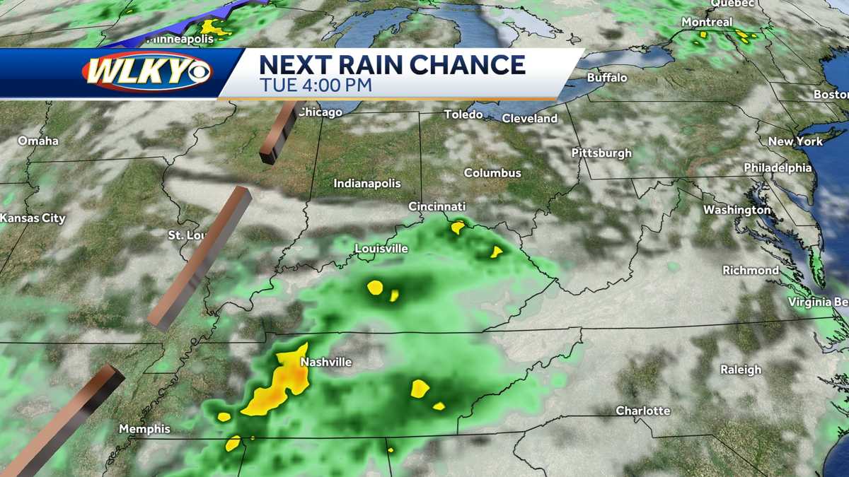 Weekly weather planner: Dry for Labor Day, but rain chances return this ...