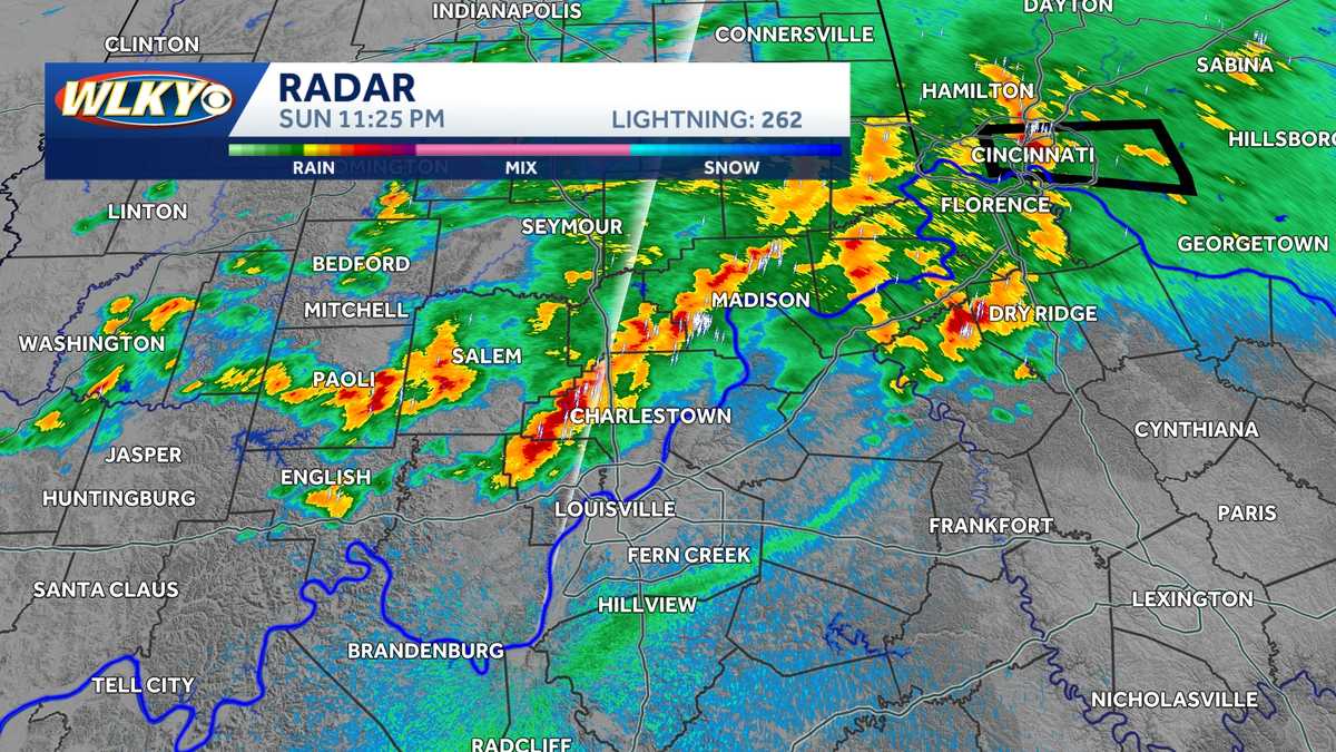 Impact Weather: Strong storms are moving out