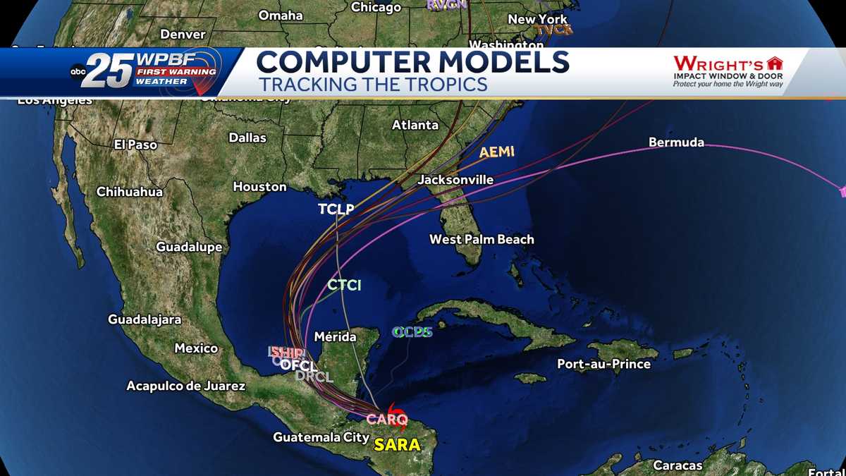 Tracking Sara: Computer models and maps