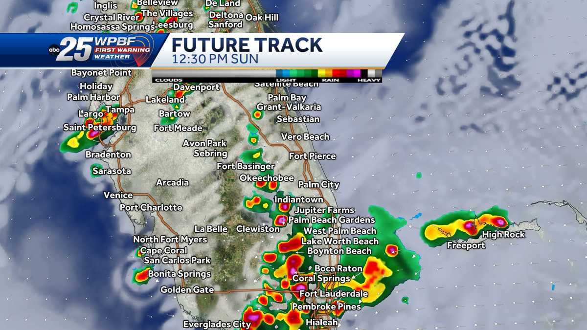 Tracking Beryl; Chance for thunderstorms Sunday