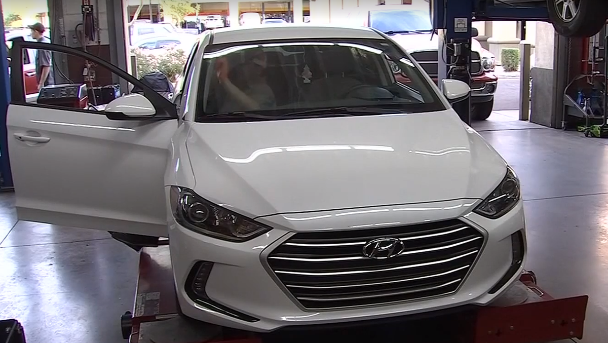 Woman's smelly car turns out to be maggots