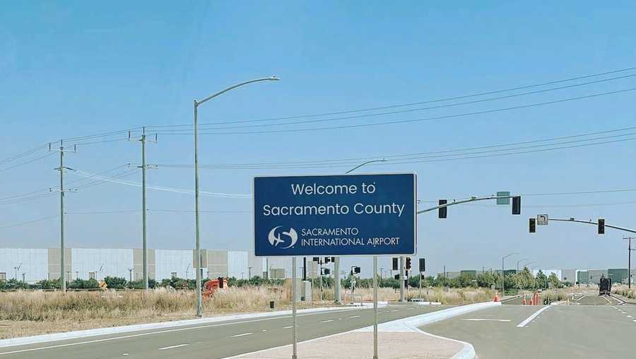 Road extension near Sac International Airport opens for travelers