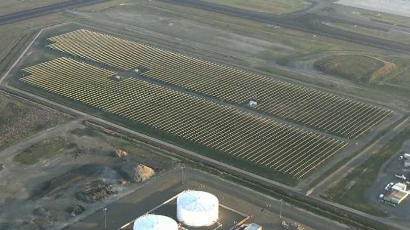 Sacramento Airport's new solar farm to produce 30% of its electricity