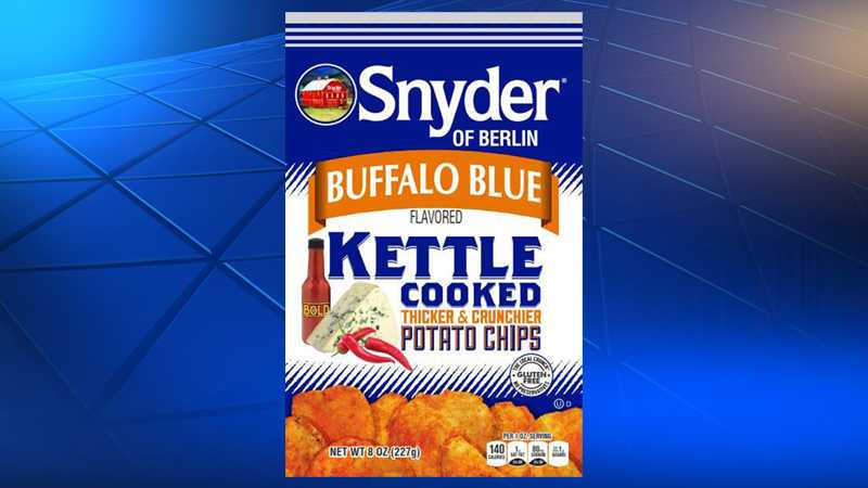 Snyder of Berlin recalls some potato chips for salmonella risk
