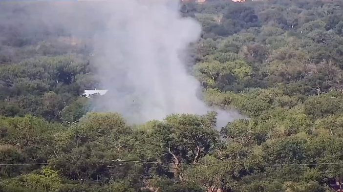 Bosque fire burning near Albuquerque's South Valley