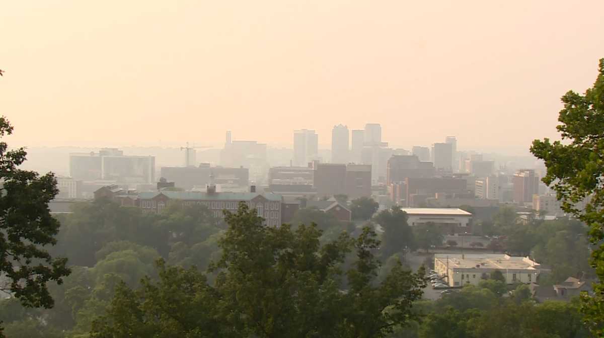 Canadian wildfire smoke expected to clear Alabama skies soon