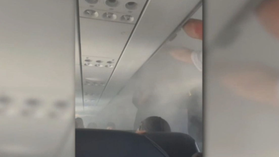 VIDEO: Fire breaks out on Florida-bound Spirit flight