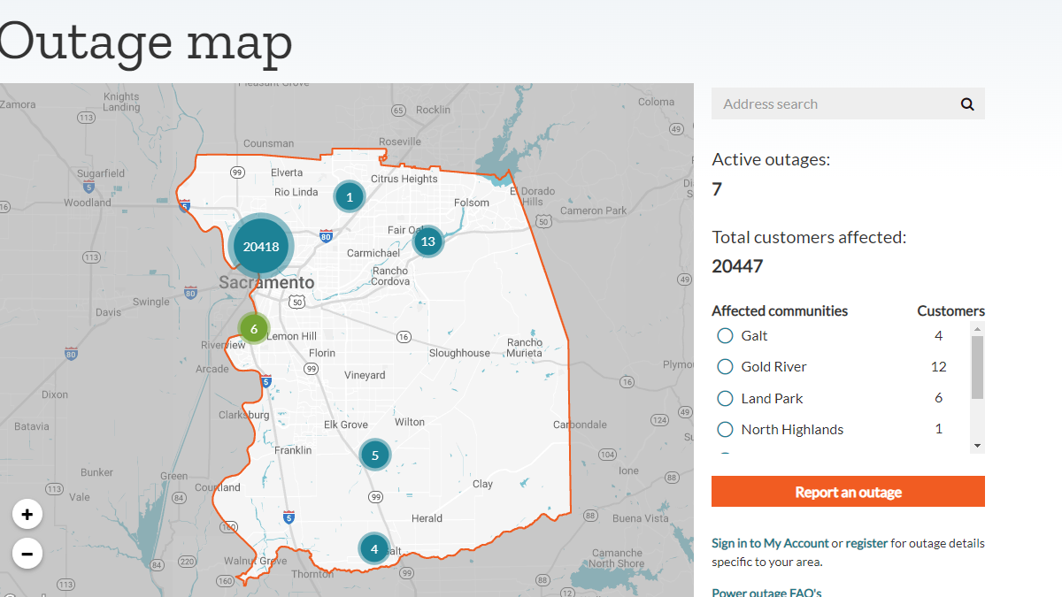 Smud Outage Map - Amara Bethena